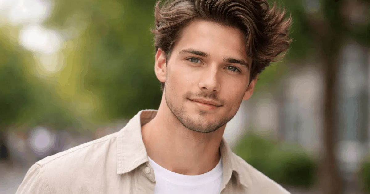 Sophisticated Mens Haircut: European Flow Edition