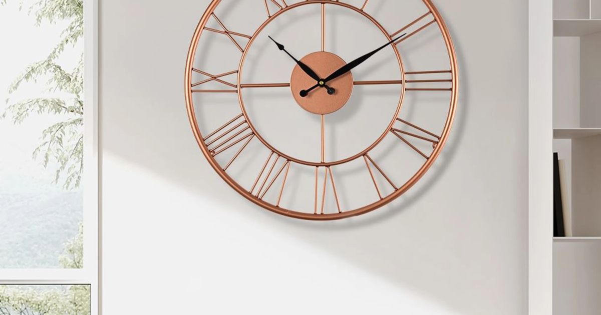 5 Must-Have Large Bedroom Wall Clocks for Modern Homes