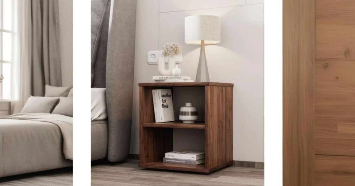 Designing with Bedside Tables: Open Shelf vs. Cabinet